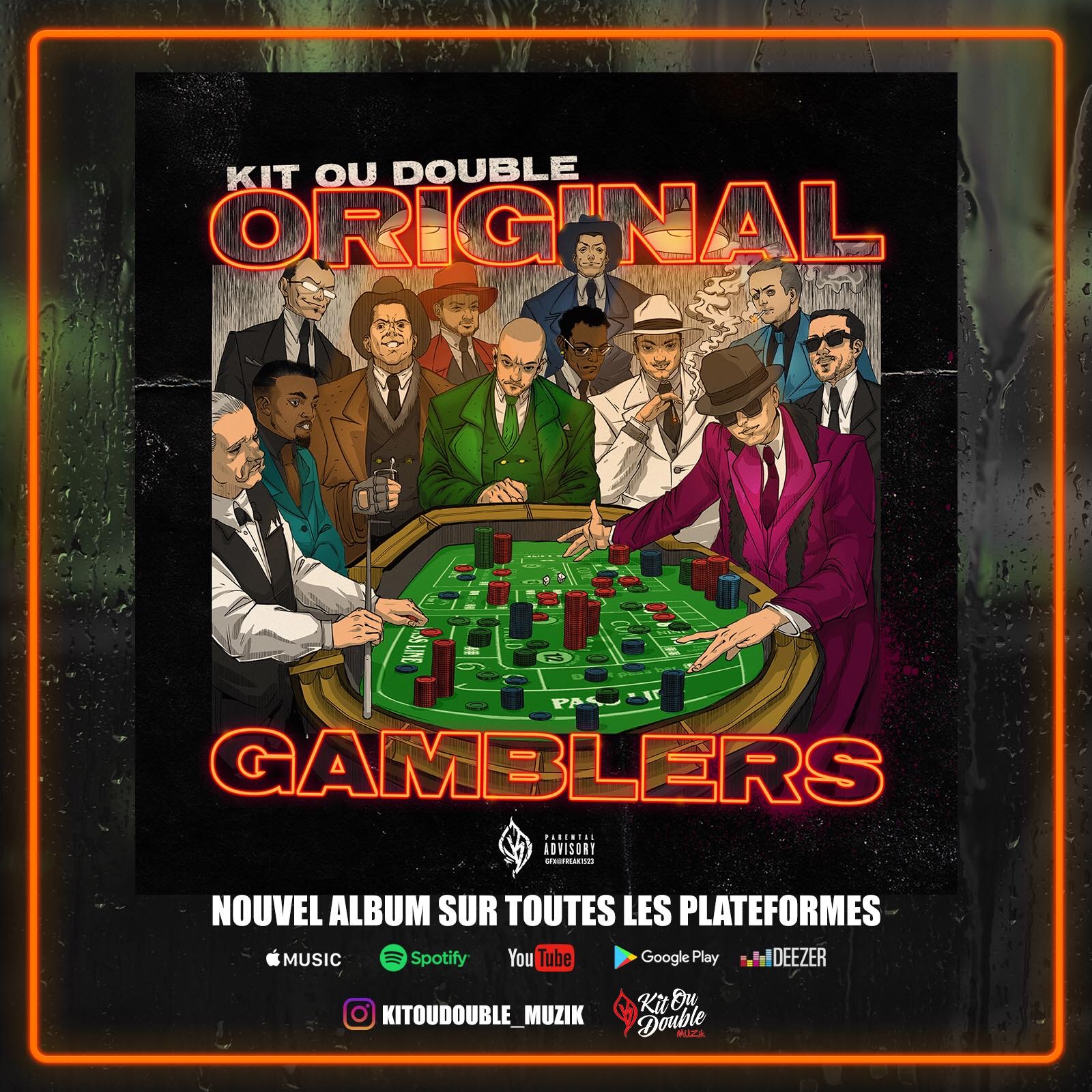 Kit Ou Double nous dévoile l’album “Original Gamblers” | Actualité | Journal du Hip Hop